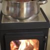 A stainless steel back boiler for your small wood burning stove