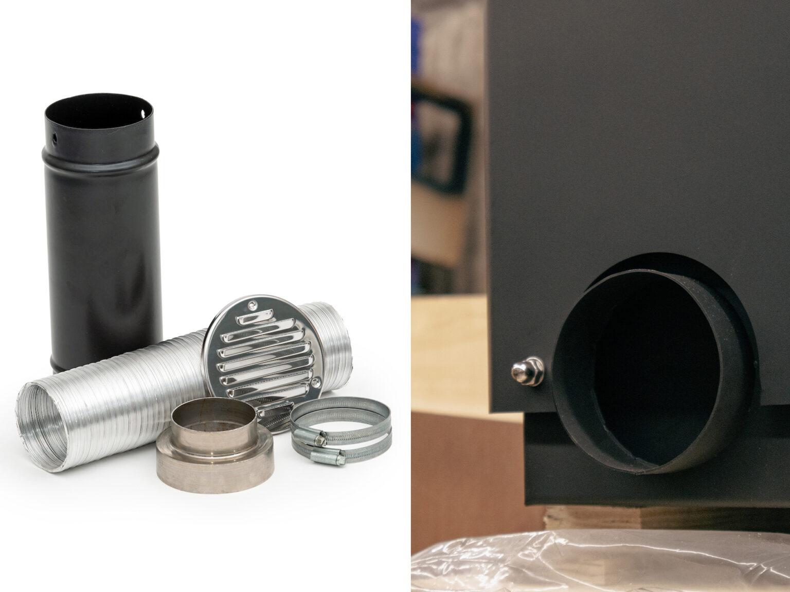 Direct Air Intake System - Small Stove - Salamander Stoves