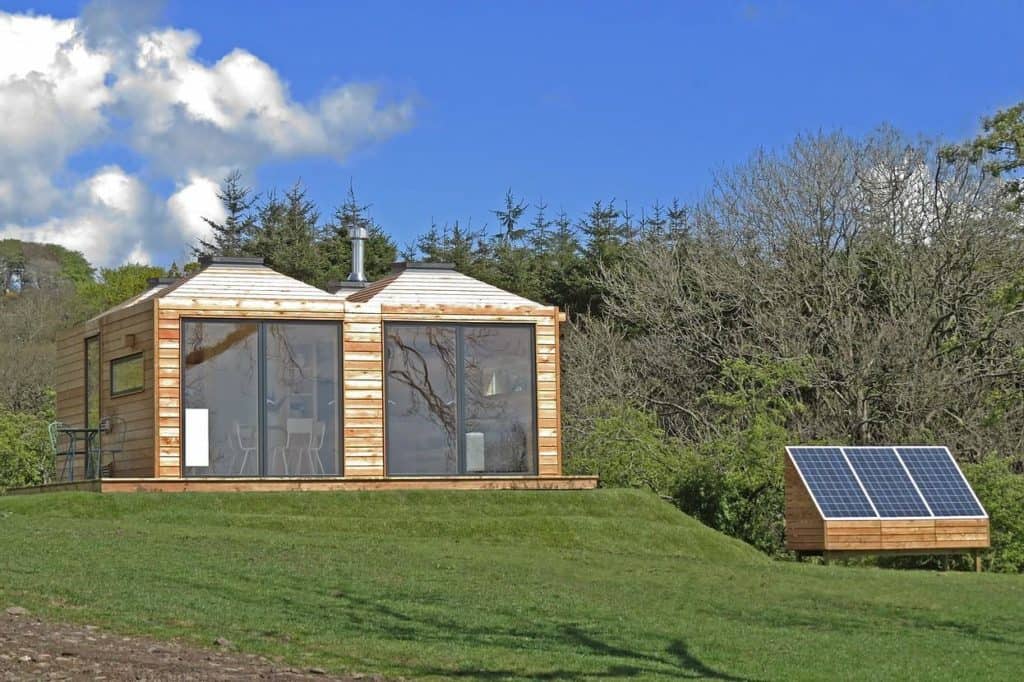 Burnhead Bothy Off-Grid Pyramid Pods - Salamander Stoves