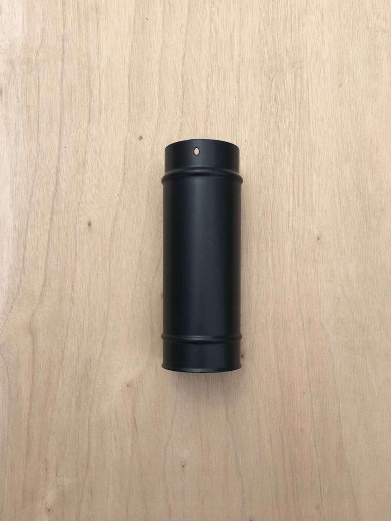 Flue Pipe 250mm Length Of Vitrelux Single Skin Flue Pipe