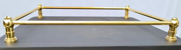 Brass Gallery Rail - Small Hobbit Stove - Salamander Stoves
