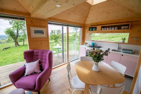 Burnhead Bothy Off-Grid Pyramid Pods - Salamander Stoves