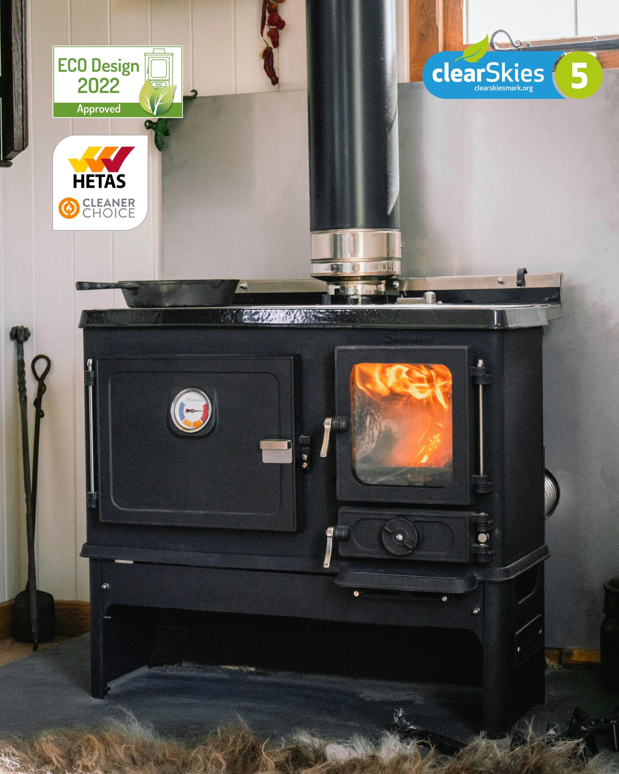 Small Stoves | Wood Burning Stoves | Salamander | Eco Design